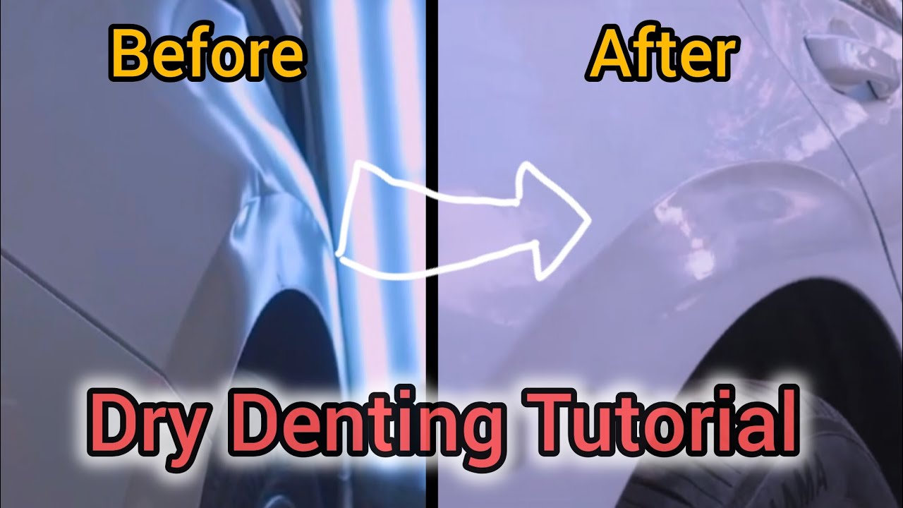 PDR Tool Kit | Dry Denting Tutorial | Dry Denting guide for beginners ...