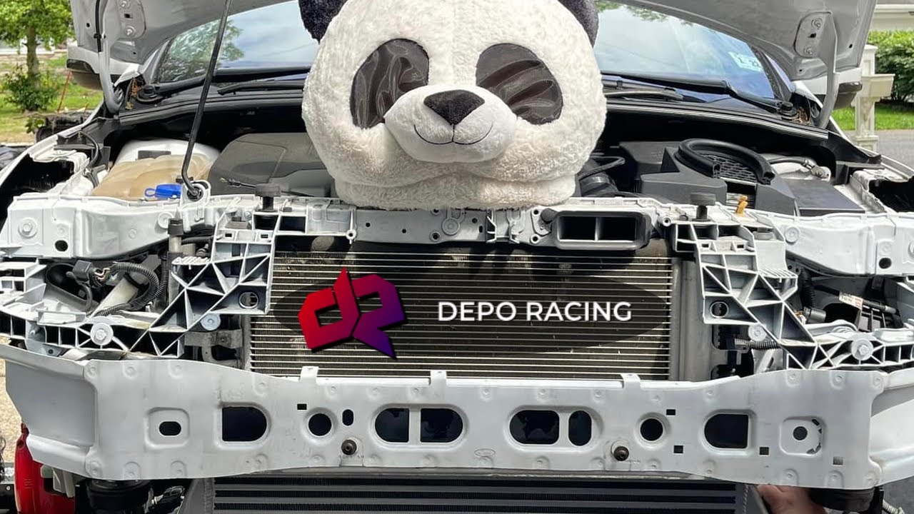 Depo Racing Intercooler Install - 2016 Ford Focus ST - YouTube