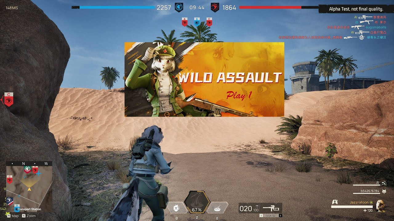 Wild Assault Open Alpha Gameplay 1 - YouTube