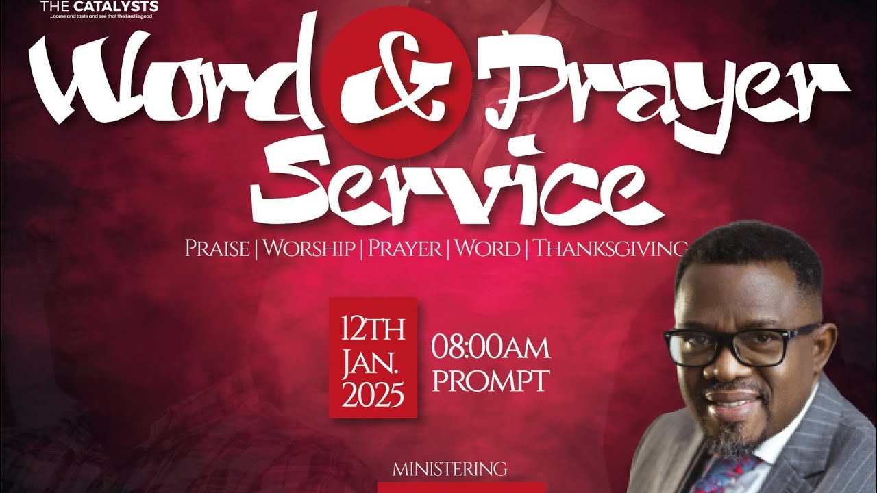 Word & Prayer Service || The Key Of David - Sunday, 12th January 2024 ...