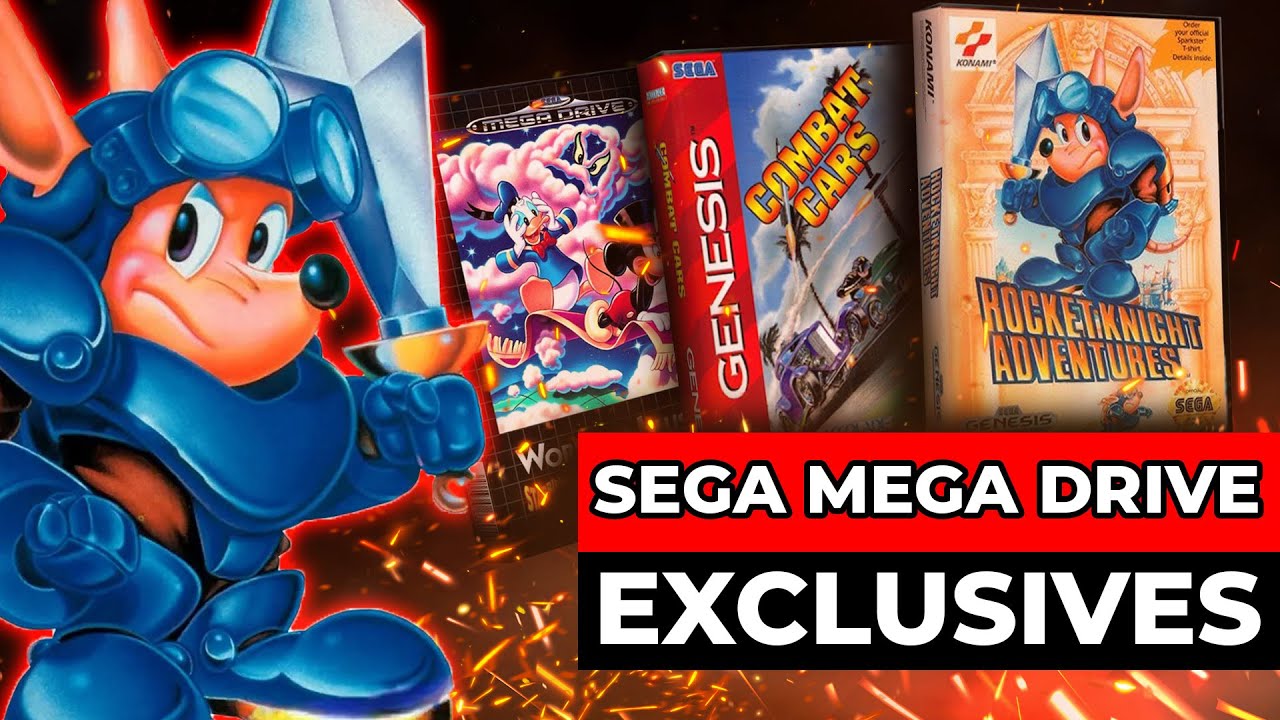 The BEST SEGA MEGA DRIVE EXCLUSIVE Games! - YouTube