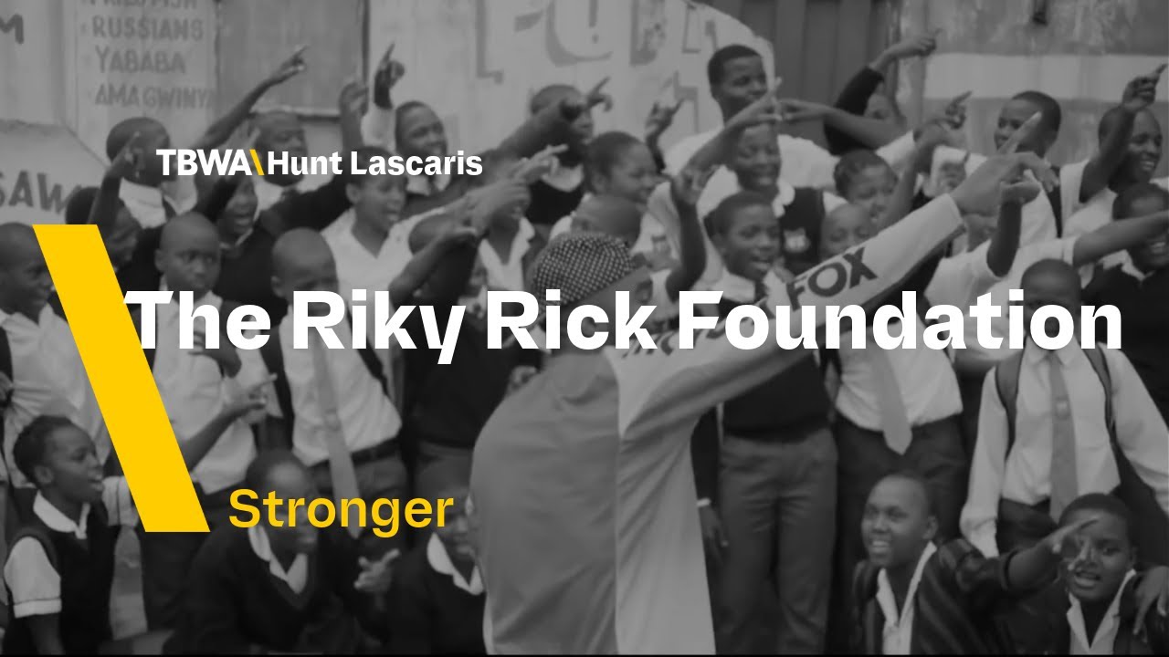Stronger | The Riky Rick Foundation | Cannes - YouTube
