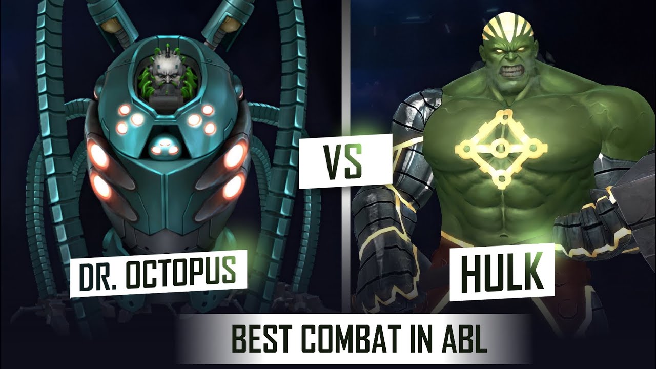 BEST COMBAT IN ABL | DOCTOR OCTOPUS vs HULK | F2P BUILD | MARVEL FUTURE ...