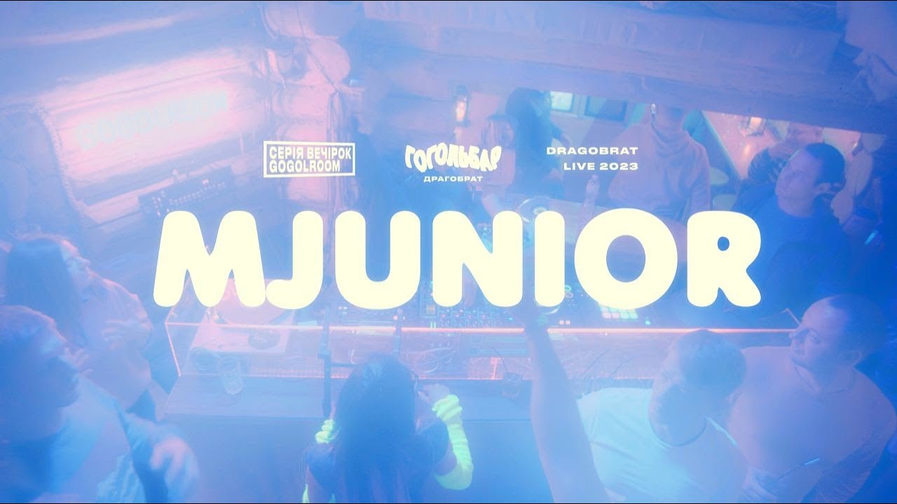 Mjunior | Melodic Techno | Gogol Room Dj Set Made in Ukraine - YouTube