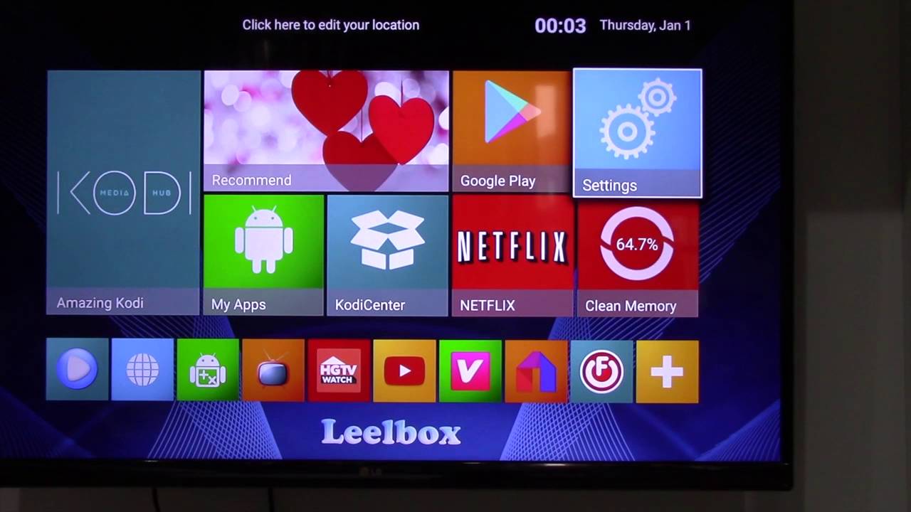 Leelbox S1 Android TV Box Amlogic S905X Quad core Cortex A53 Android 6. ...