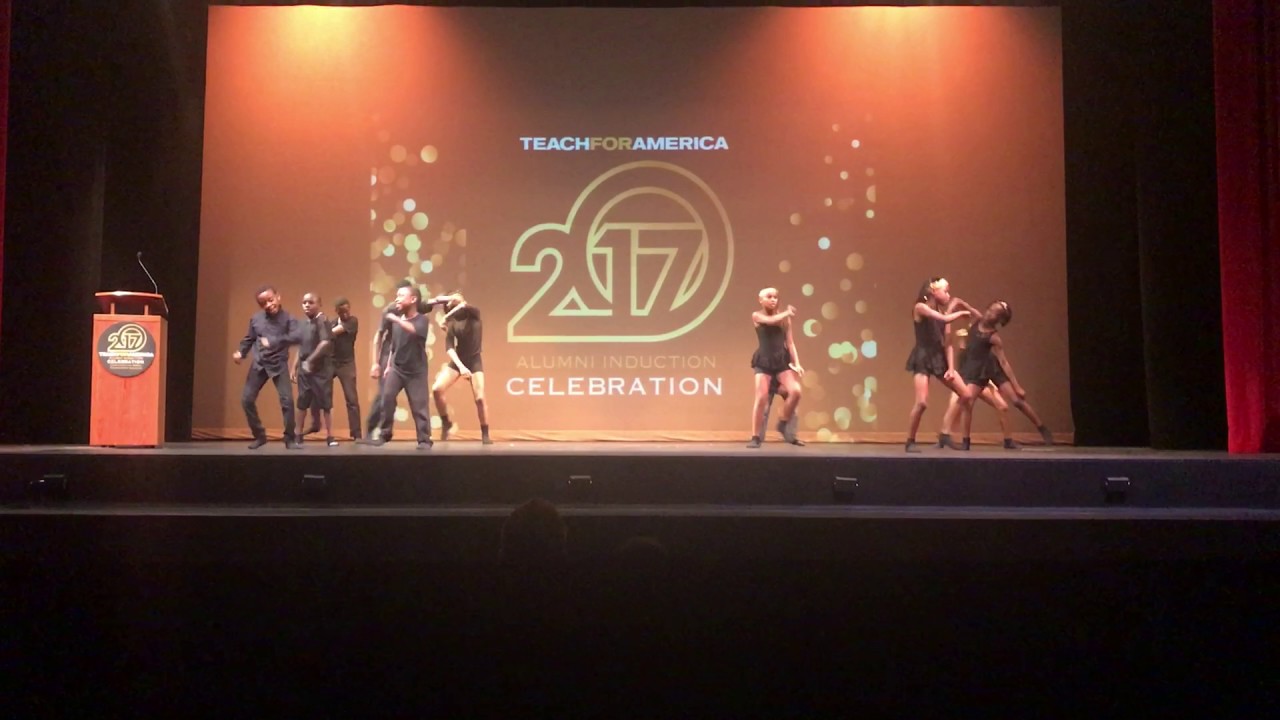 Jesse J McCrary Jr Elementary Dance Team Performing for Teach for ...