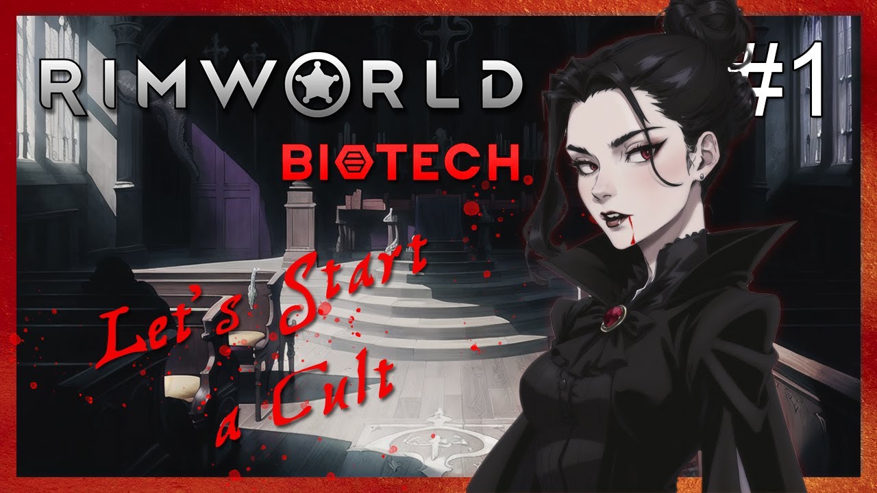 RimWorld: BioTech - Vampire Led Lovecraftian Cult - YouTube