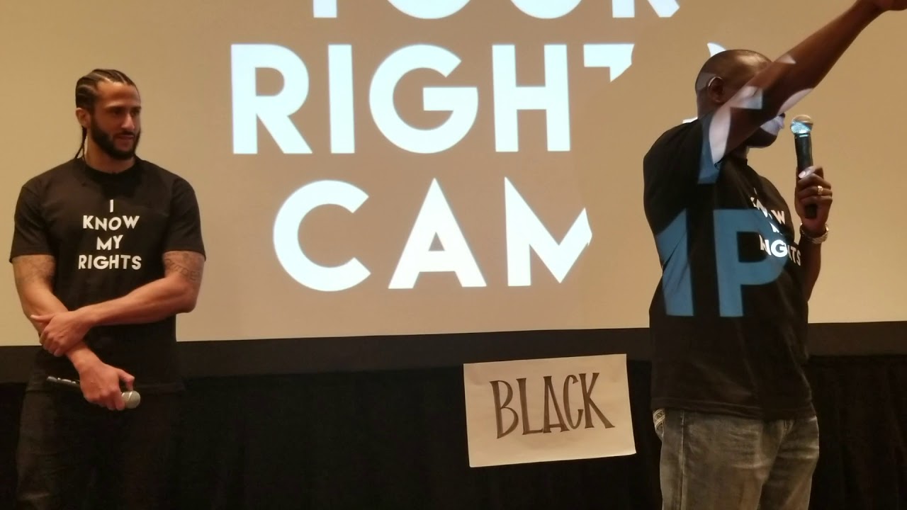 Attorney Benjamin Crump & Quarterback Colin Kaepernick at Know My ...