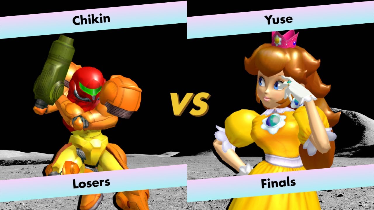 Moonwalk #48 | Chikin (Samus) vs Yuse (Peach) | Melee Losers Finals ...