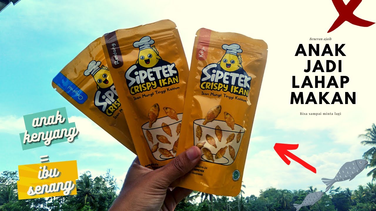 SIPETEK CRISPY IKAN - YouTube