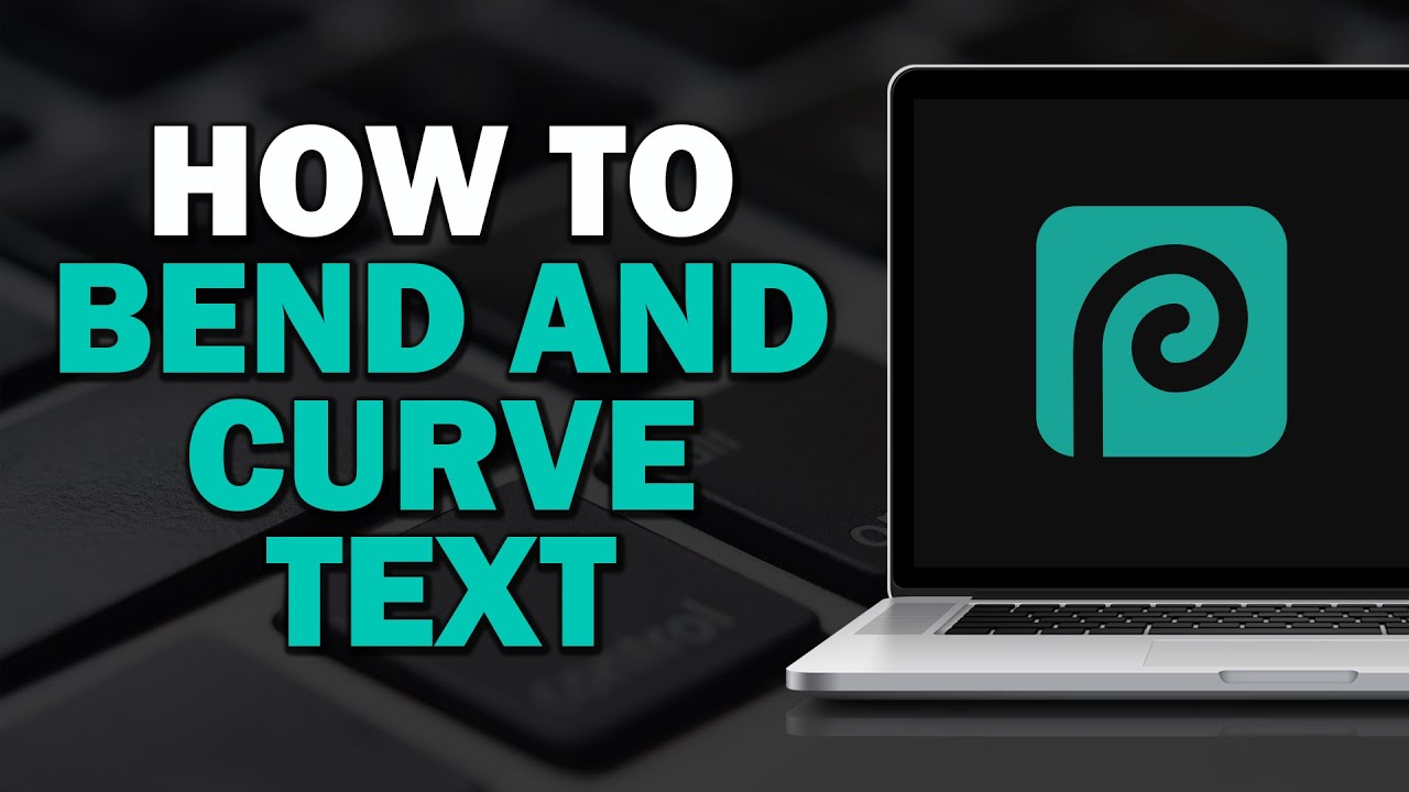 How To Bend And Curve Text In Photopea (Easiest Way) - YouTube