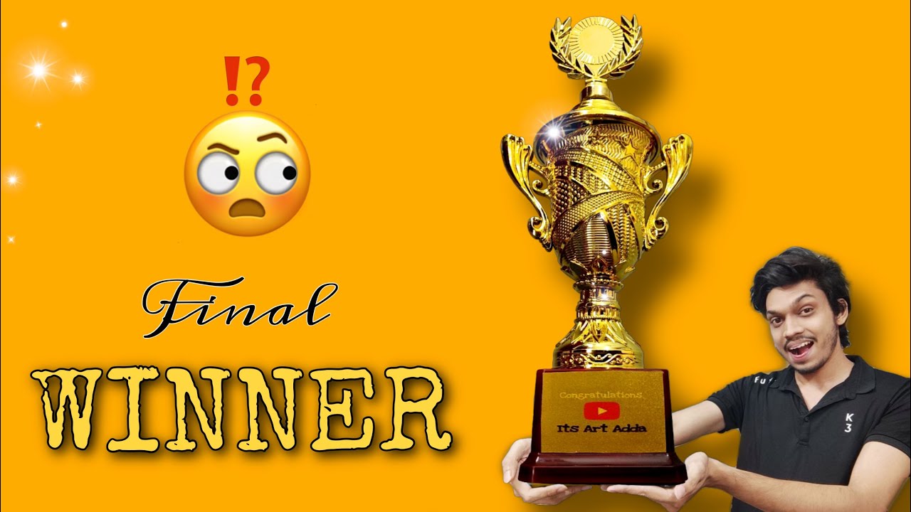 Final WINNER ? ART COMPETITION RESULT 💥 - YouTube