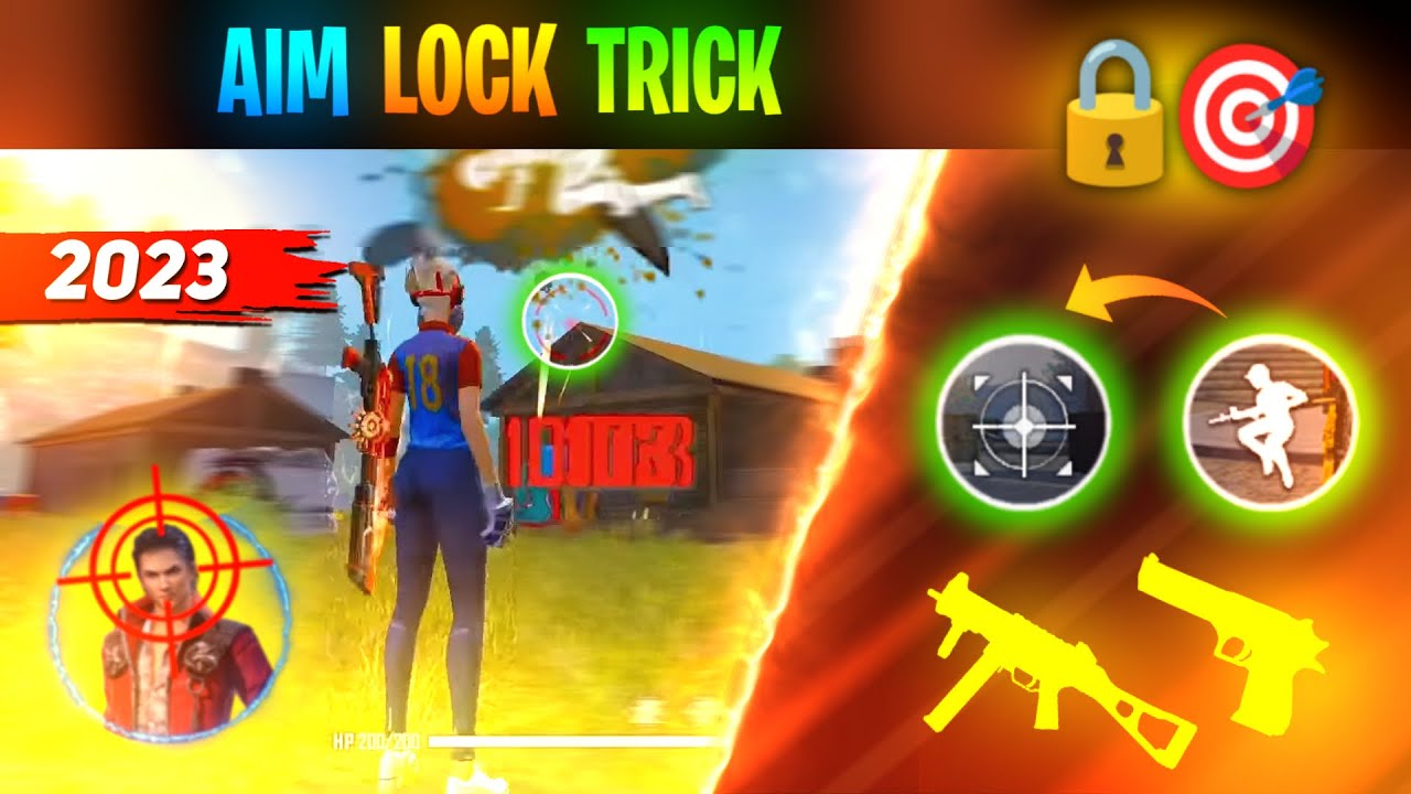 Free Fire Aim Lock Trick & Setting 😱 | Auto Headshot Setting Free Fire ...