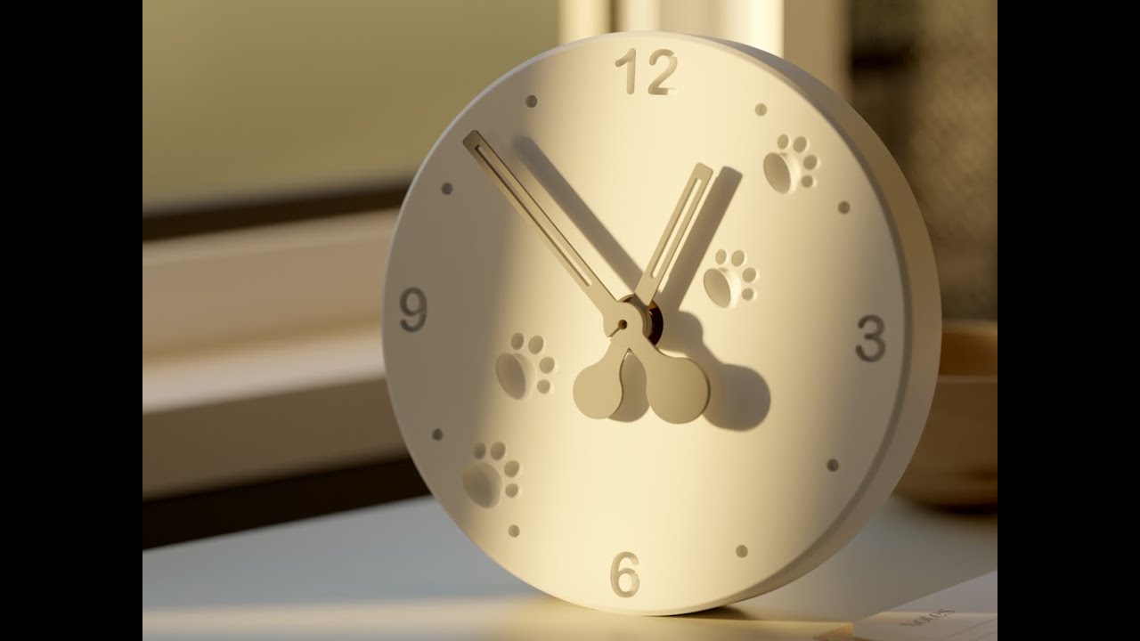 Bambu Lab Clock Assembly - YouTube