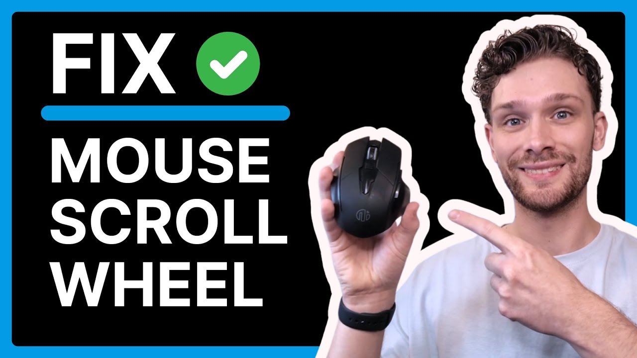 How To Fix Mouse Scroll Wheel Going Up And Down - EASY FIX! - YouTube