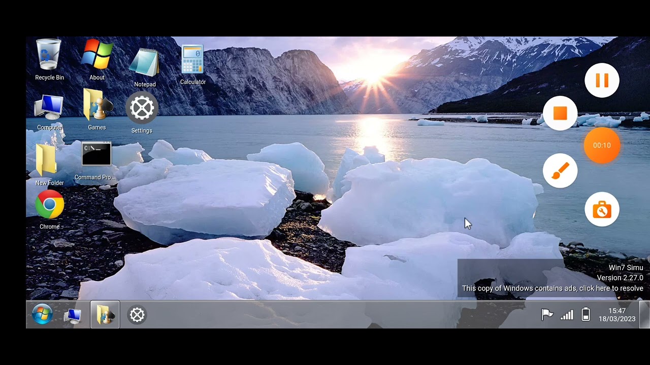 beautiful app win 7 simu/ it is very nice app / to computer - YouTube