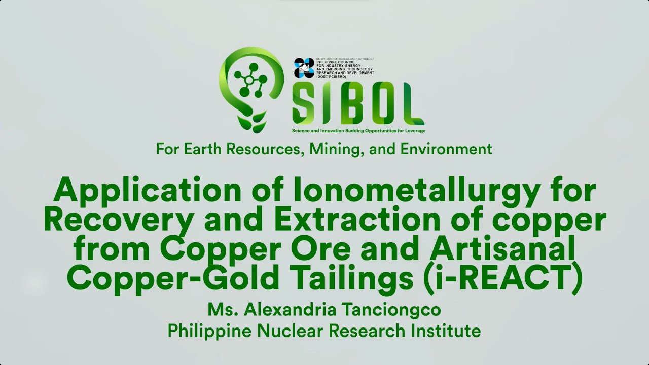 Application of Ionometallurgy for Recovery and Extraction of copper (i ...