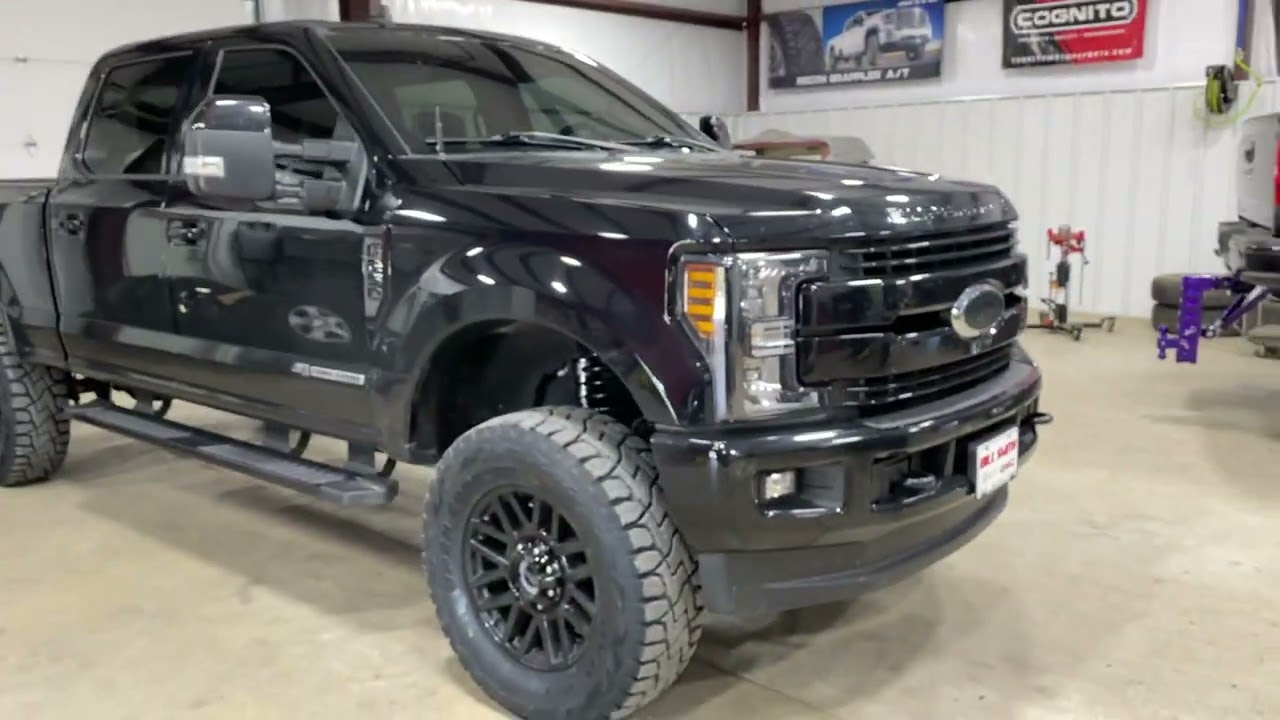 2019 f250 with 4” bds lift and 37s - YouTube