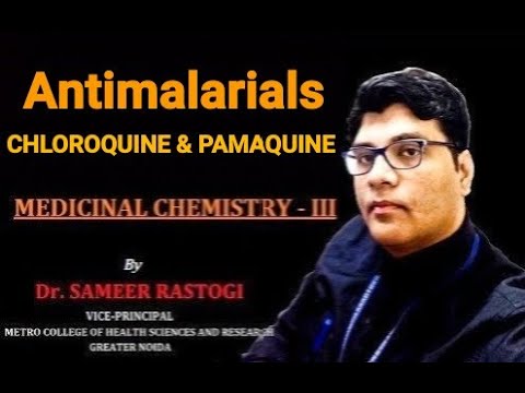ANTIMALARIALS: CHLOROQUINE & PAMAQUINE | AKTU | B PHARM 6th SEM | PCI ...