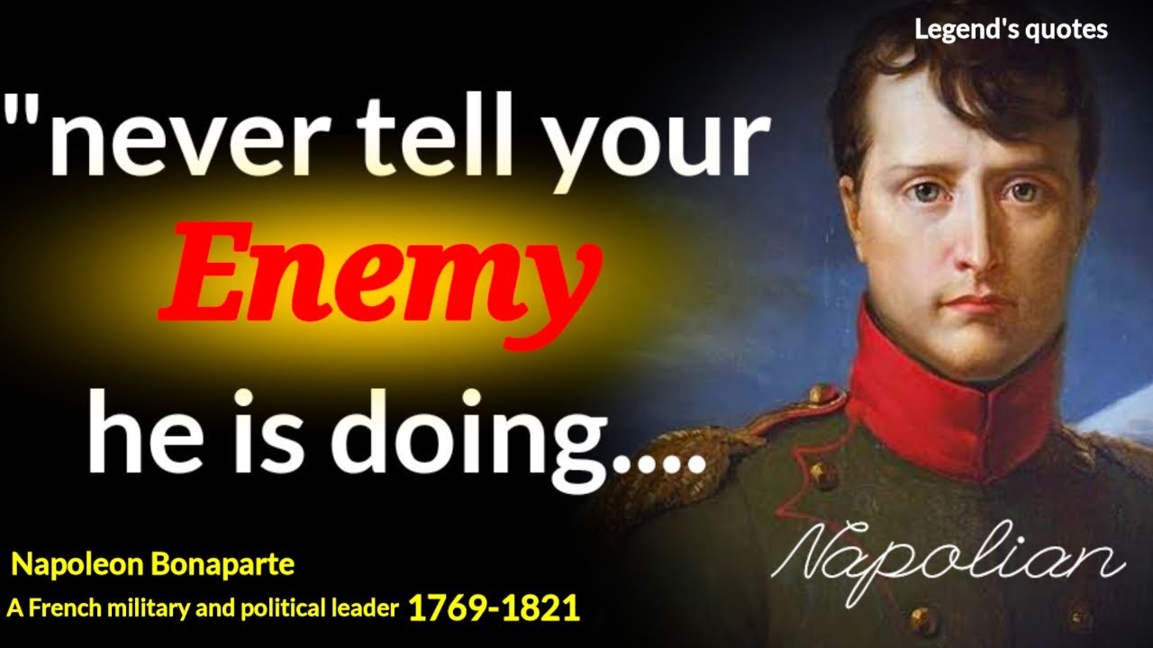 30 Napoleonic Quotes You Must Hear Once In Your Life | Napoleon quotes ...