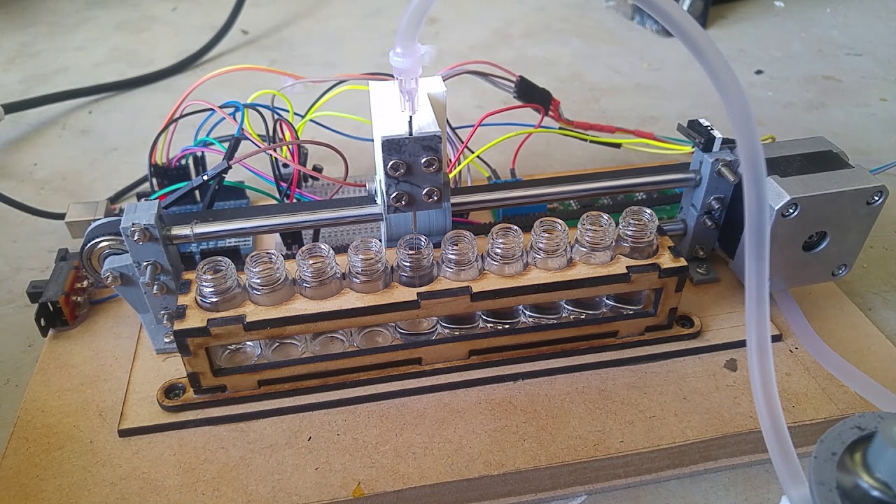 Automatic Fragrance Decanting/Splitting Machine - YouTube