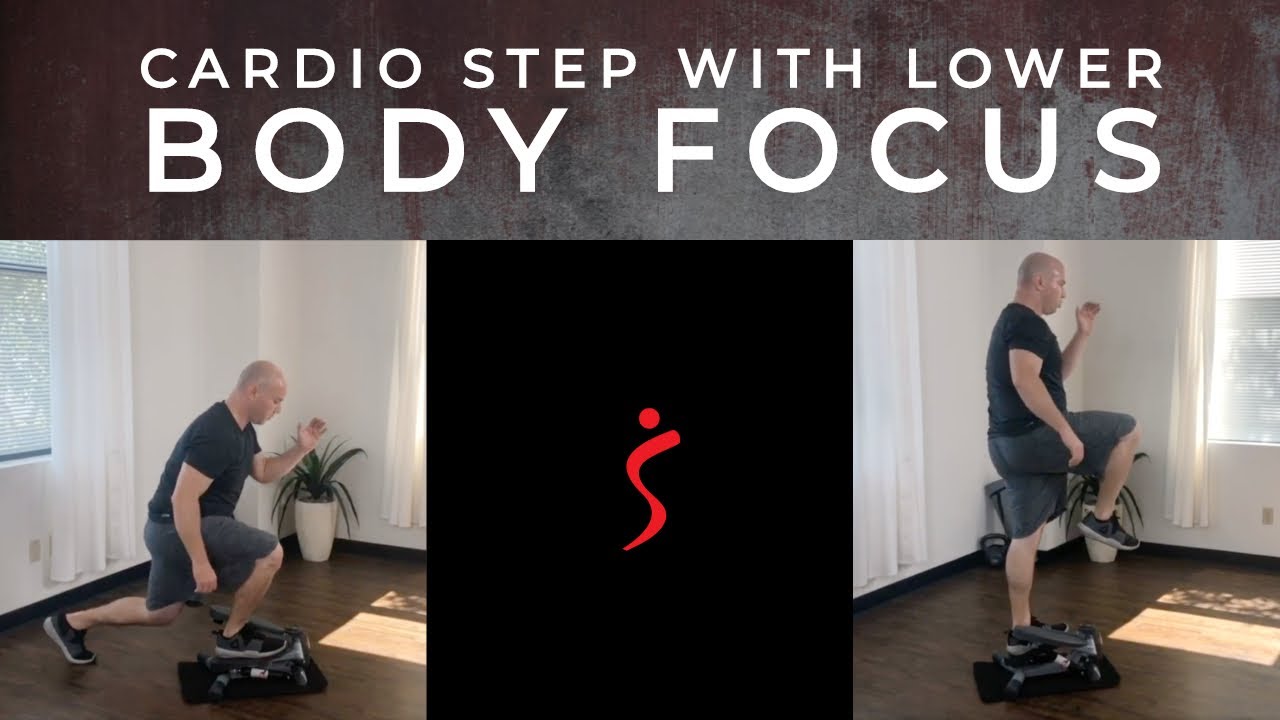 Lower Body Cardio Workout Using Mini Stepper - YouTube