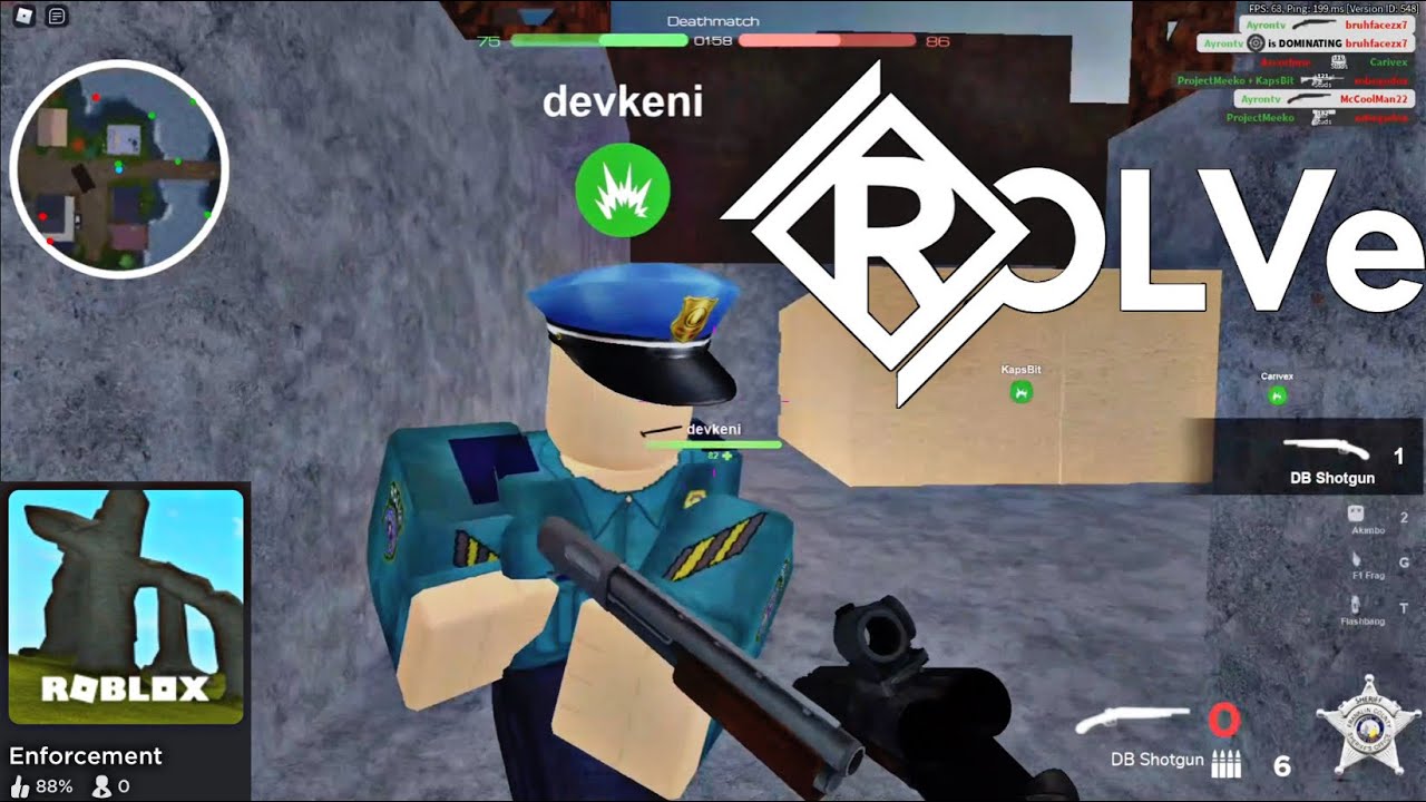 NEW ROLVe Game Enforcement! PRE-ALPHA TESTING Gameplay - YouTube