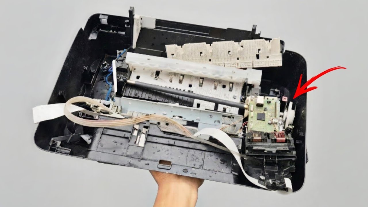 Buruan bongkar PRINTER RUSAK AMBIL GENERATOR nya - YouTube