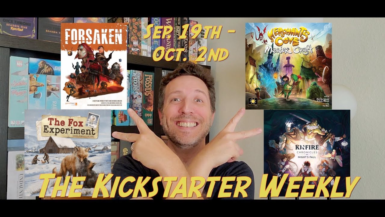 The Kickstarter Weekly, September 19th - October 2nd - YouTube