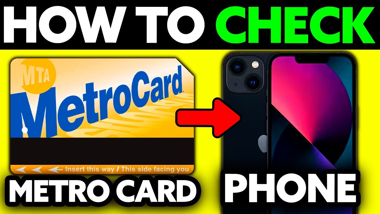 How To Check MetroCard Balance on Phone (2025) - Step by Step - YouTube