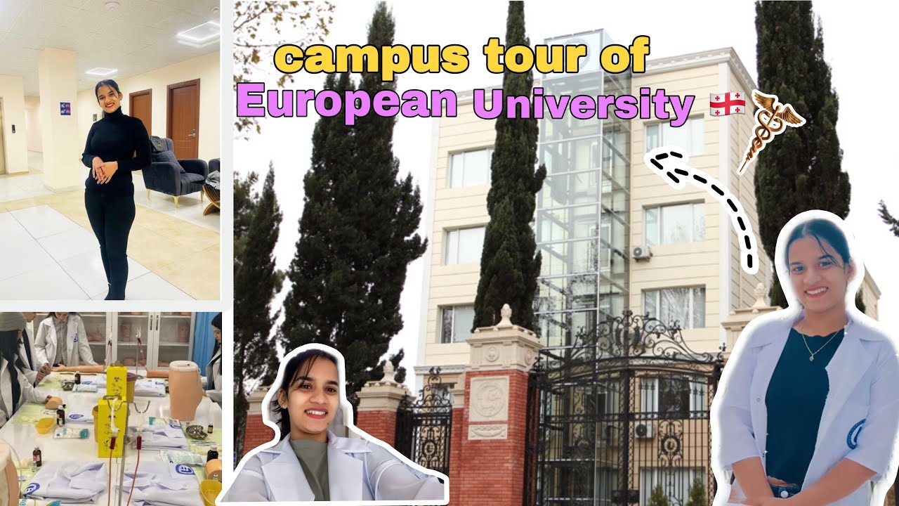 European university and dormitory Georgia | MBBS in GEORGIA | - YouTube