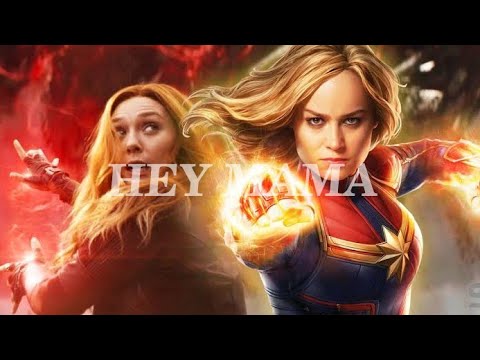 Scarlet witch (Wanda maximoff)Captain marvel Hey mama Tribute a video ...