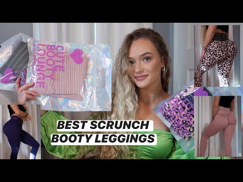 BEST SCRUNCH BOOTY LEGGINGS REVIEW/ TRY ON HAUL