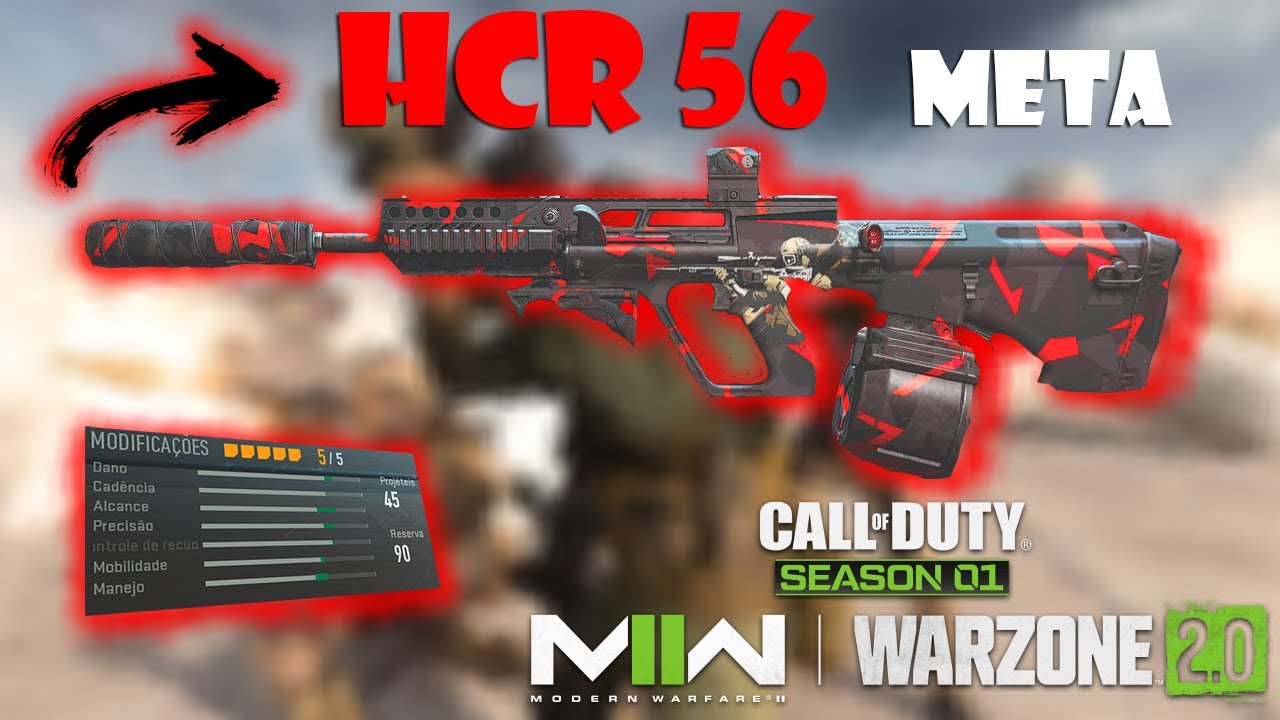 HCR 56 MW2 - NOVO META warzone 2 season 3 - YouTube