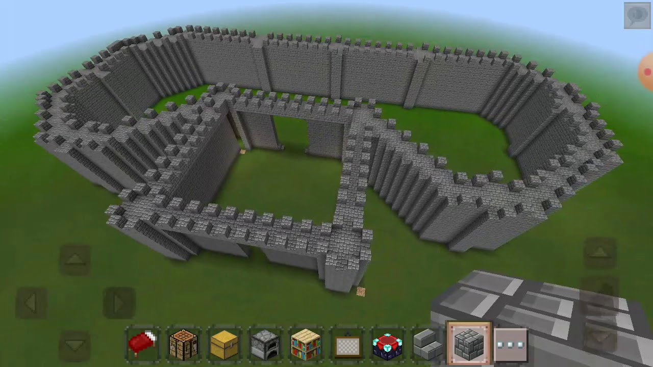 Minecraft 2020 kale yapımı (kale sonunda bitti)part 2 - YouTube