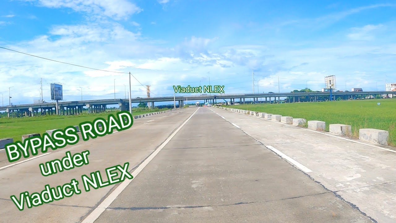 BYPASS ROAD UNDER VIADUCT NLEX Pampanga Philippines - YouTube