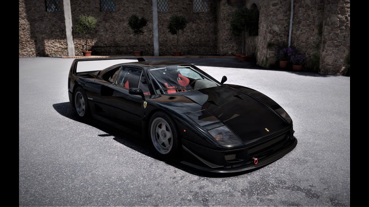 Sounds of the 80's - Ferrari F40 & Synthwave (4K) - YouTube