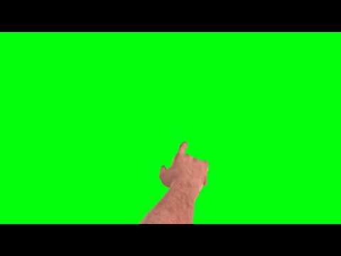 Finger Hand Swipe l Green Screen l ФУТАЖ - YouTube