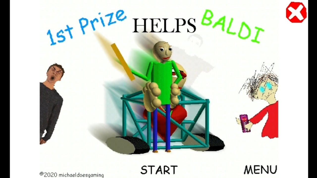 1st Prize Helps Baldi Remastered Mod Menu - YouTube