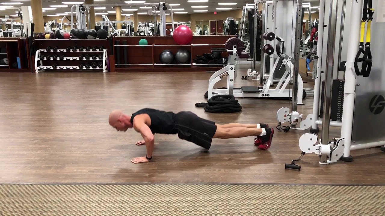 Walking Push Up - YouTube