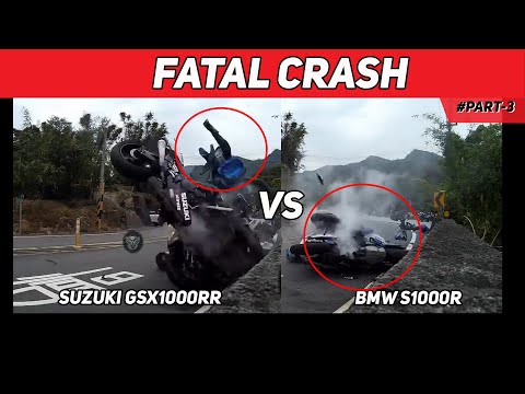 KECELAKAAN FATAL BMW S1000R VS Suzuki GSX1000RR KECELAKAAN DI TIKUNGAN | #crash #kecelakaan
