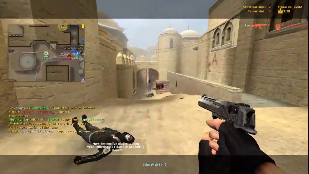 Counter Strike Source / "John Wick" STEAM_0:0:2104324720 - YouTube