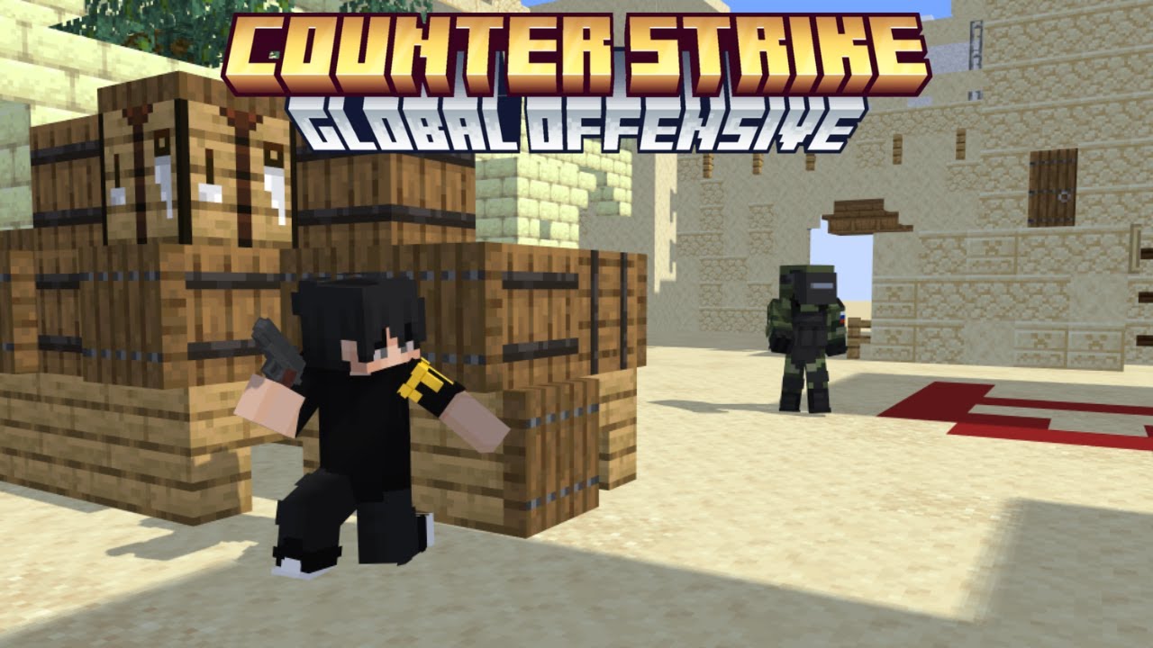 AKU BERMAIN CS GO TAPI DI MINECRAFT!!! - Minecraft Indonesia - - YouTube