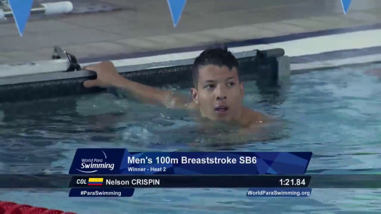 Men's 100 m Breaststroke SB6 | Heat 2 | Mexico City 2017 World Para ...