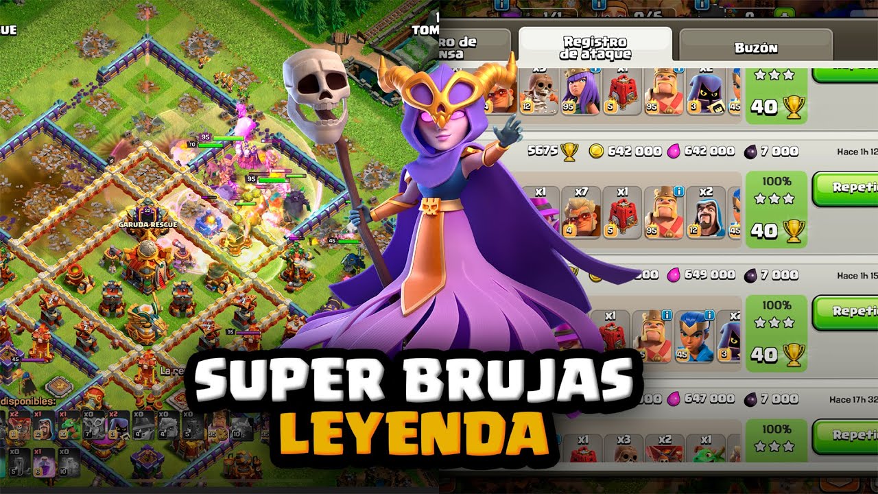 BOLA DE FUEGO & SUPERBRUJAS EN LEYENDA🔥 - YouTube