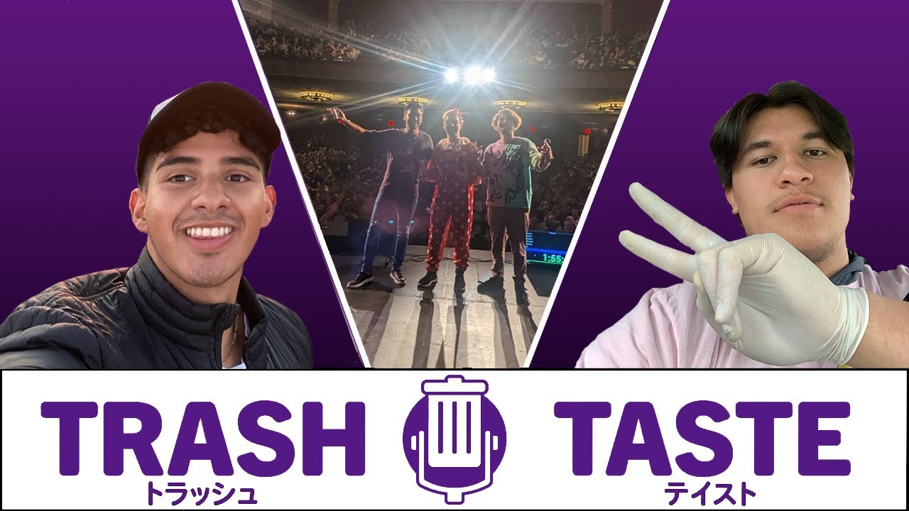 WE WENT TO THE FIRST EVER TRASH TASTE TOUR SHOW (ft. Astro Abe) - YouTube