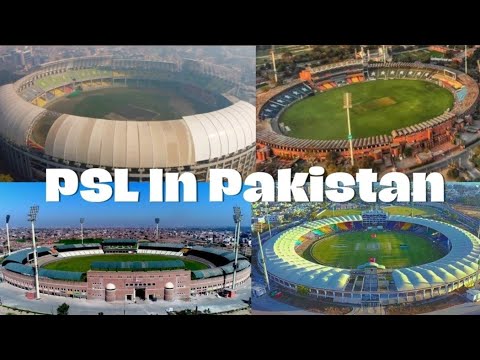 Psl stadiums 🏟 (Current and future) - YouTube