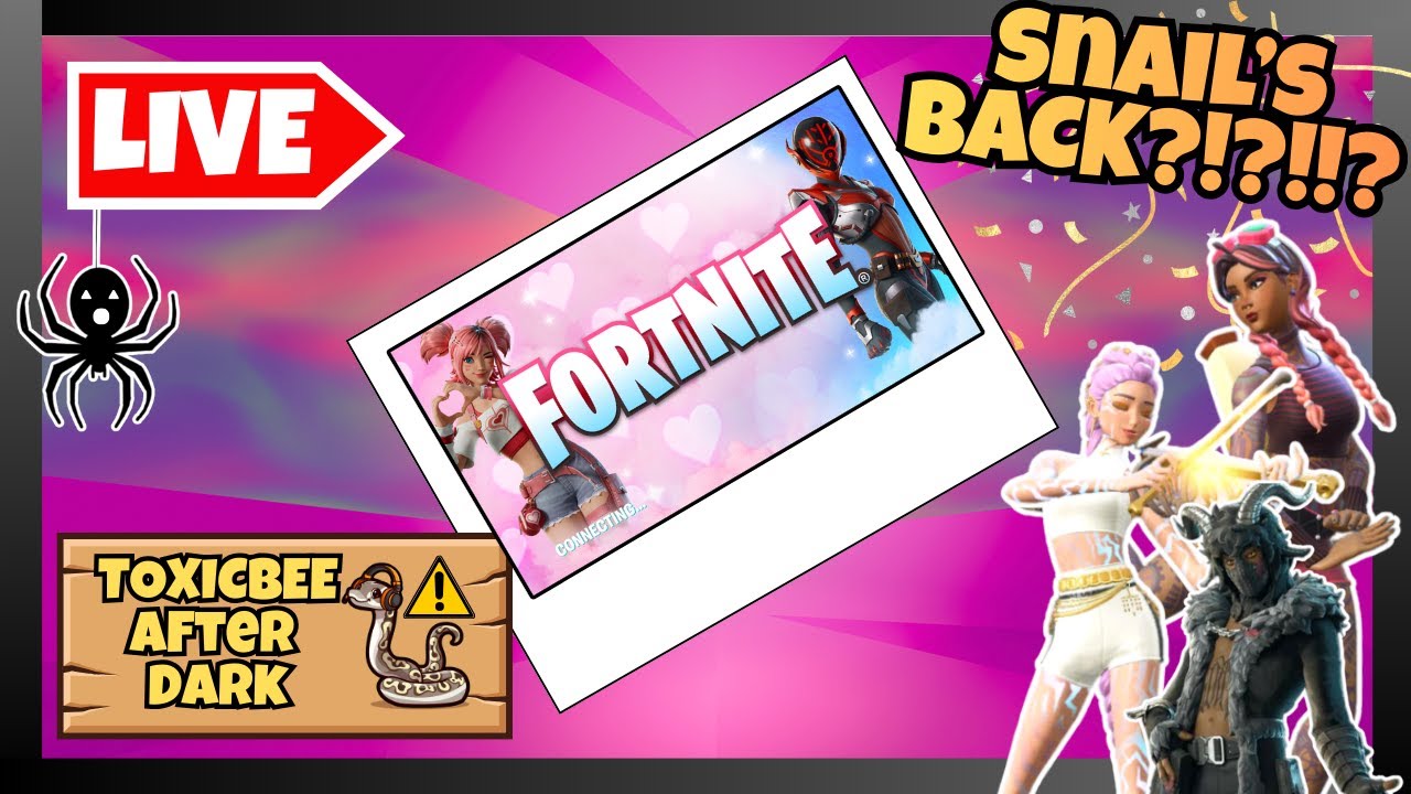 SNAIL IS BACK!!! | Zero Build Fortnite #fortnitelivestream # ...