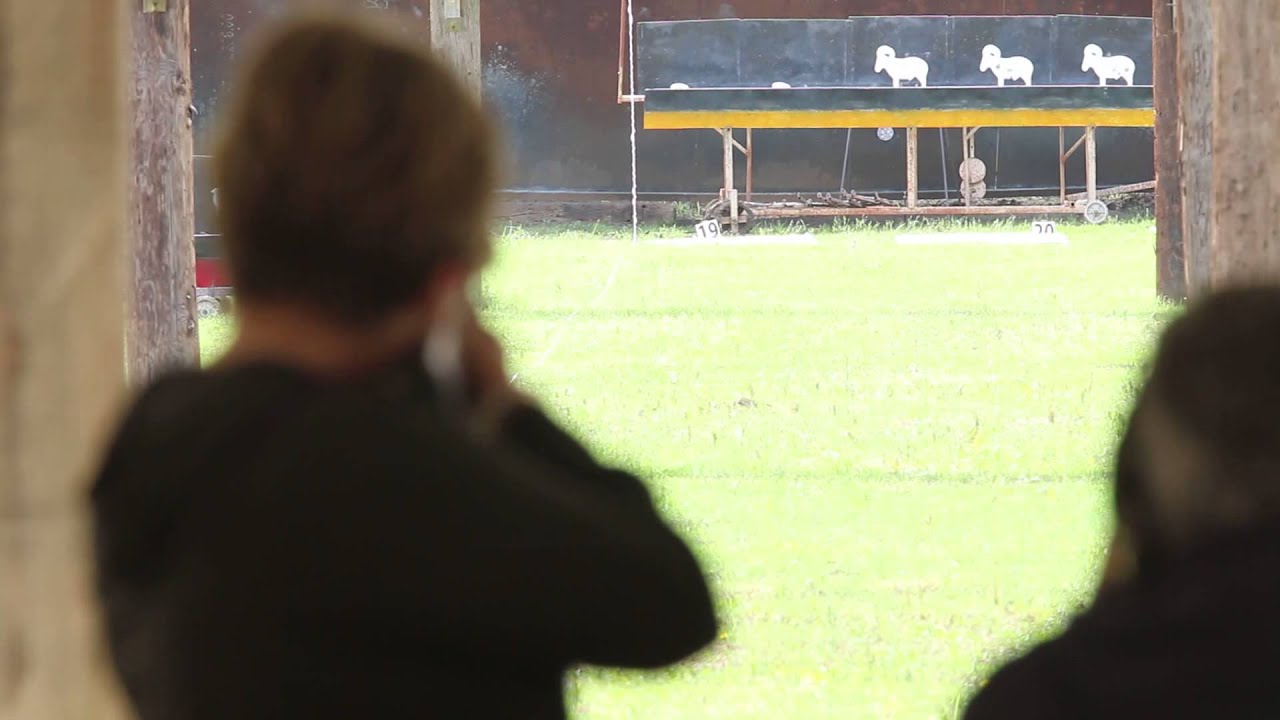 J. Lee at shooting the 100 Meter Rams. - YouTube