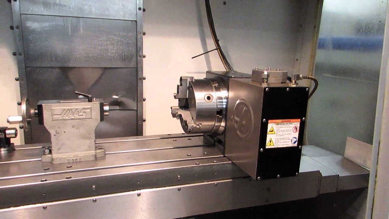 Haas VF-2 CNC 4-Axis VMC w Probing and HRT-210 Rotary For Sale At www ...